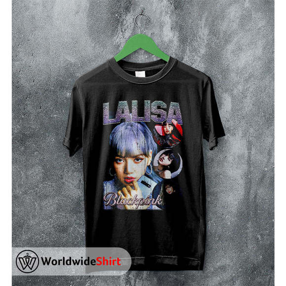 Posh M | Shirts | Blackpink Lalisa 9s Vintage Kpop Music Graphic Fan ...